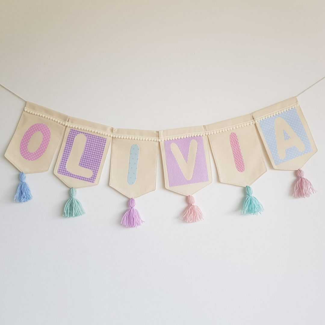 Banderin Personalizado Colors – Mombee